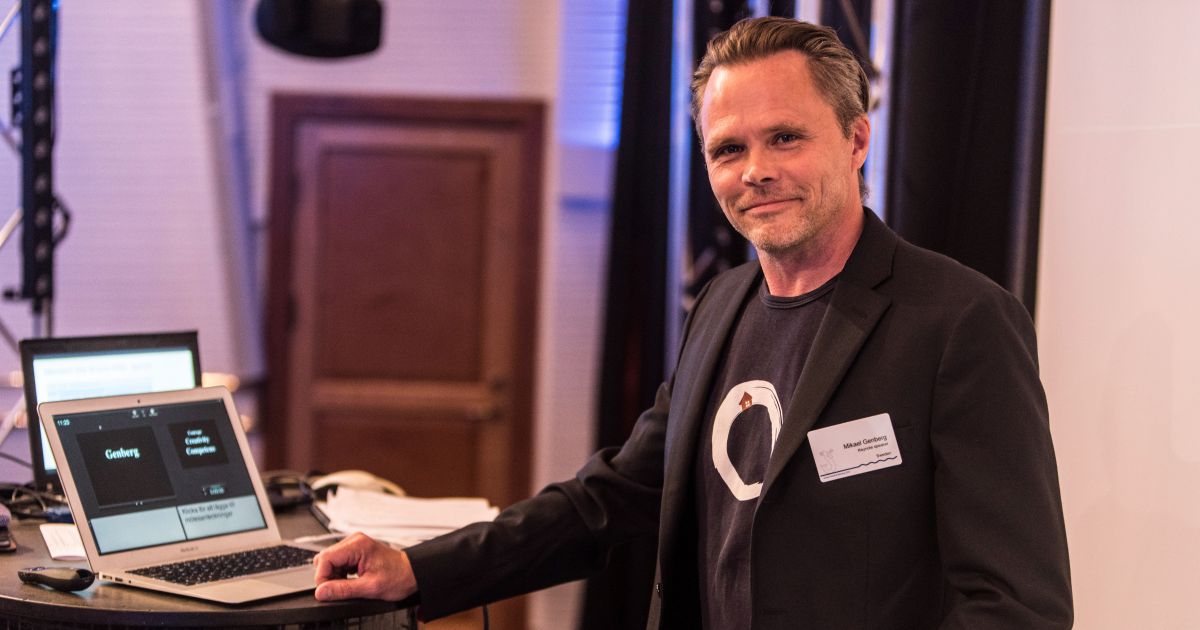 Mikael Genberg - Mot og lidenskap. Stram buen litt til.